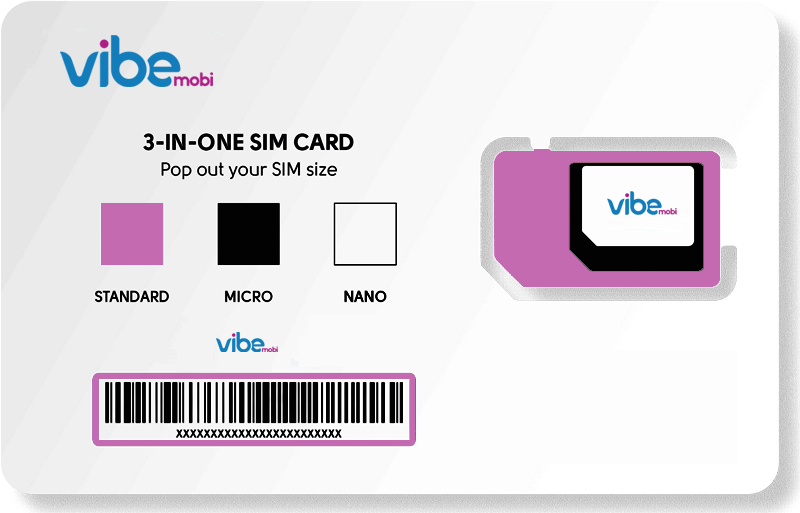 Activate My SIM-Vibe Mobi
